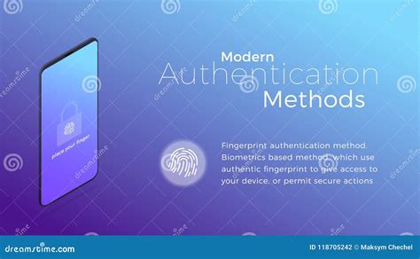 authentication modern biometric fingerprint authentication method