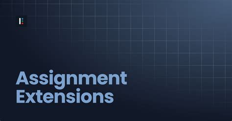 Assignment Extensions Instructure Developer Documentation Portal