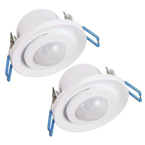 Set Of 2 Ip20 Adjustable Motion Detectorseclairage Design