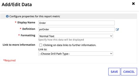 Configuring Process Reports Process Modeling