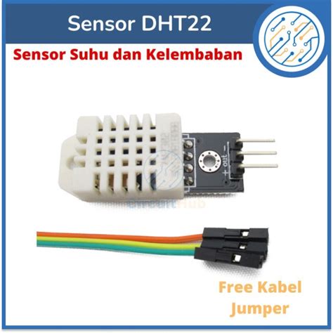 Jual DHT22 Sensor Suhu AM2302 TEMPERATURE HUMIDITY Module Arduino Shopee Indonesia