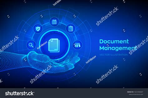 Dms Document Management Data System Document Stock Vector Royalty Free 1521096947 Shutterstock