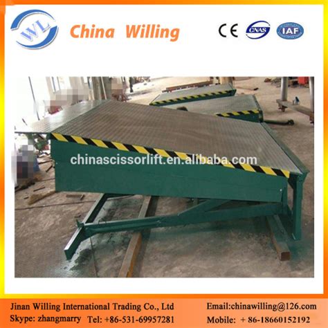 hydraulic dock leveler speed loadingandunloading high quality hydraulic