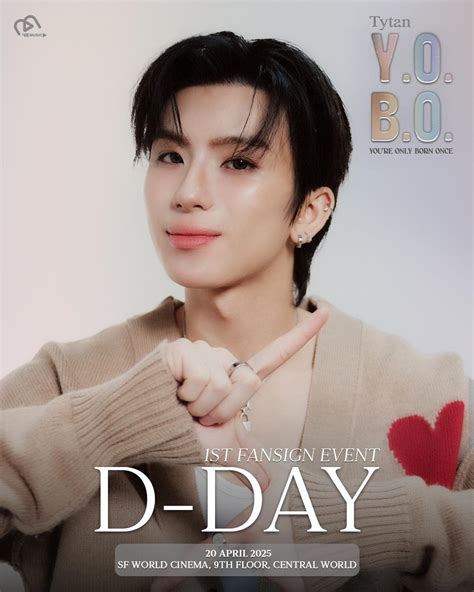 411ent [d Day] Tytan 1st Mini Album And Fansign Event Y O B O [youre Only Born Once] 🎨 A
