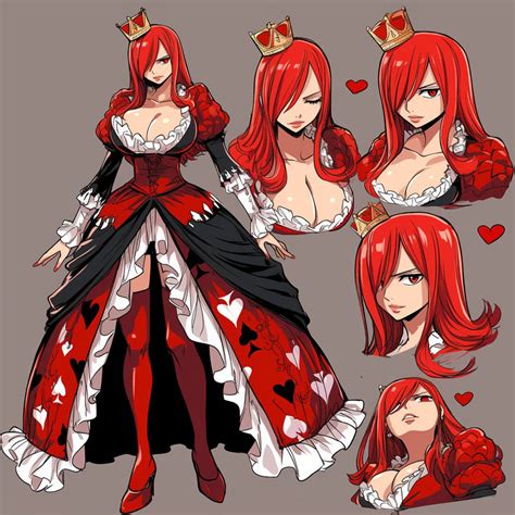 Tc8888 Character Sheet A Sexy Queen Of Hearts With By Tomcc2 On Deviantart