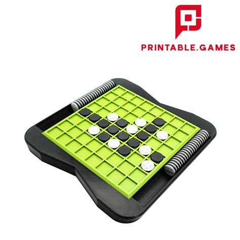 👪 Othello Reversi Board Game・ 3d File For 3d Printing・cults