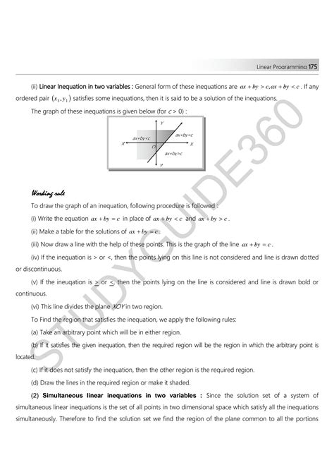 SOLUTION Iit Jee Maths Notes For Linear Programming Studypool
