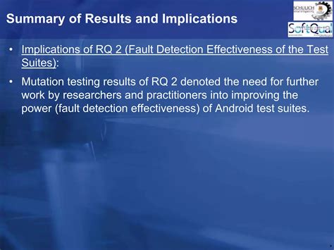 an overview of automated test suites and defect density in android ppt