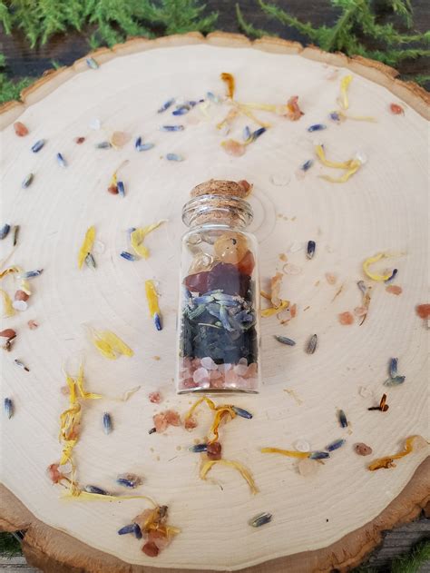 Happiness Spell Jars Spell Bottles Intention Jars Intention Bottles