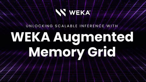Unlocking Scalable Inference With Weka Augmented Memory Grid Weka