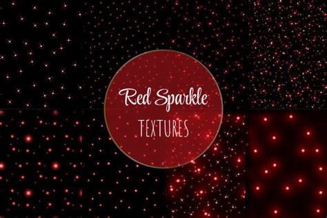 Red Sparkles Graphic By Graphicbubble · Creative Fabrica