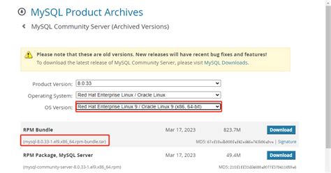 Rocky Linux 离线安装 MySQL a yby 博客园