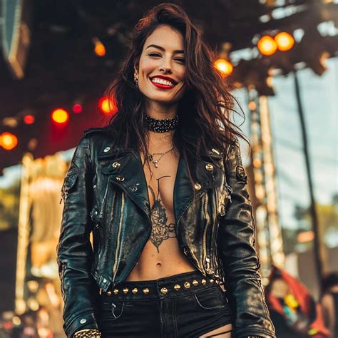 10 Edgy Music Festival Outfit Ideas With Black And Metallic Hues