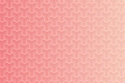 Pattern With Geometric Elements Pink Rose Gradient Tones Abstract Background Vector Pattern