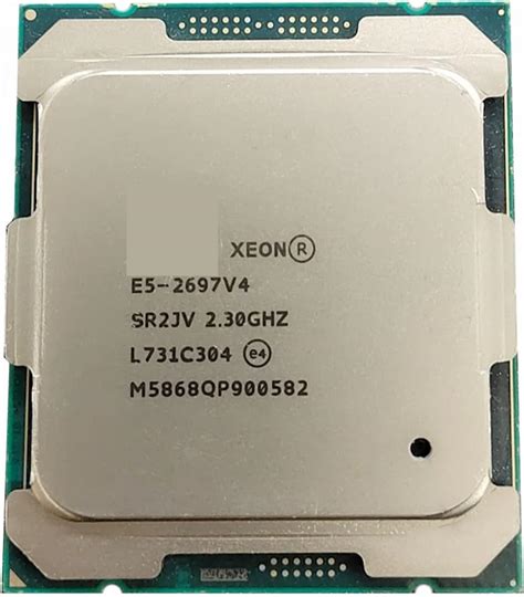 Amazon | コンピューター アクセサリー Xeon CPU E5-2697V4 2.30GHz 18 コア 45M LGA2011-3 ...