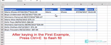 excel flash fill 15 things you can do in a flash part 1 crispexcel
