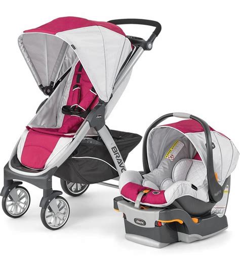 Chicco Bravo Trio Travel System Orchid Chicco Stroller Travel