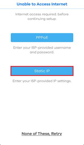 How To Configure Static Ip During Installation Via Multy App — Zyxel