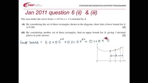 Fmsp Revision Ocr Fp2 Jan 2011 Qu 6 Calculus Youtube