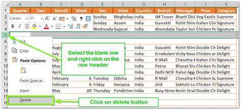 How To Delete Blank Rows In Excel Spreadsheet Excel Unlocked