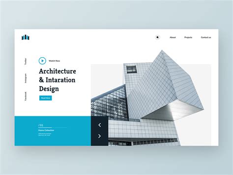 Architecture Web Exploration Behance