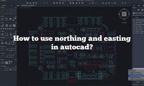 How To Use Northing And Easting In Autocad Caddikt