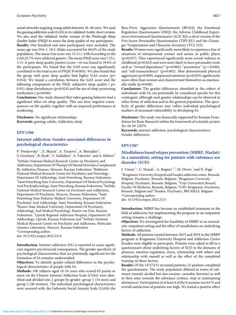 Mindfulness Based Relapse Prevention Mbrp Marlatt In A Naturalistic