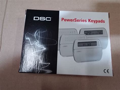 Dsc Rfk5500 Power Series Lcd Full Message Keypad Wireless Receiver Ebay