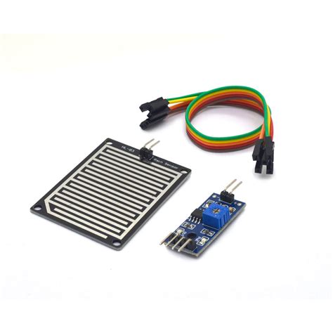 módulo de sensor de chuva yl 83 fc 37 compatível com arduino gc 12