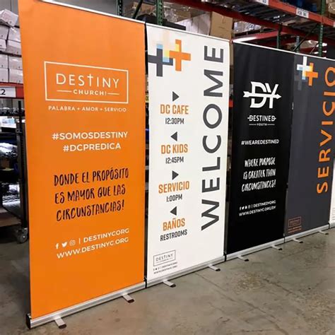 High Freedom Custom Retractable Banner Morningtents