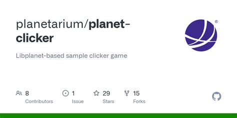 Planet Clicker Game Cs At Master Planetarium Planet Clicker GitHub