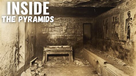 Exploring Hidden Chambers Inside The Great Pyramid Of Giza Egypt