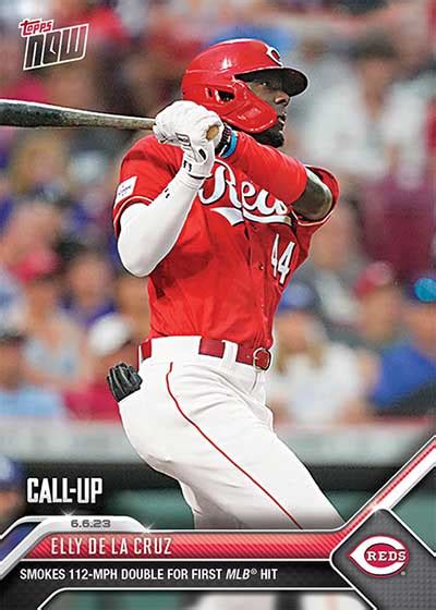 Dont Expect Elly De La Cruz Rookie Cards Until 2024