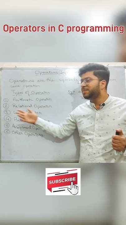 Operators In C Programming Educationalvideo Shorts Viral Ytshorts