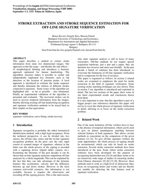 pdf stroke extraction and stroke sequence estimation for off line