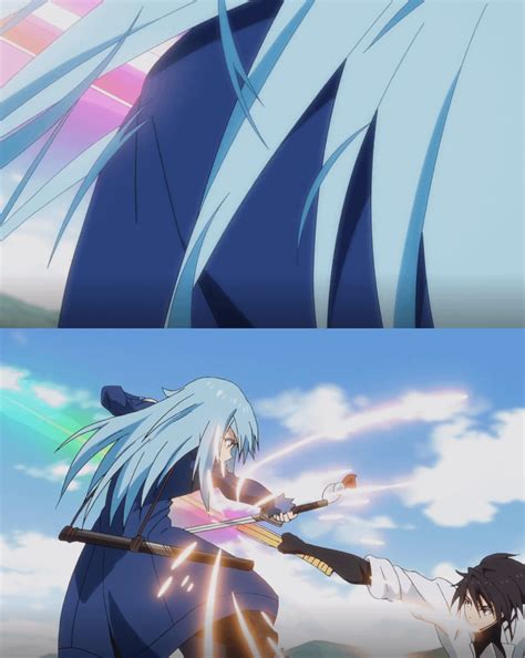 Rimuru Fighting Hinata [tensei Slime] R Memetemplatesofficial