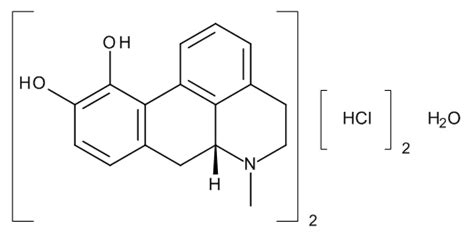 Apomorphine Hydrochloride Hemihydrate Lgc Standards
