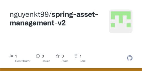 Spring Asset Management V2 Assetrepository Java At Main · Nguyenkt99