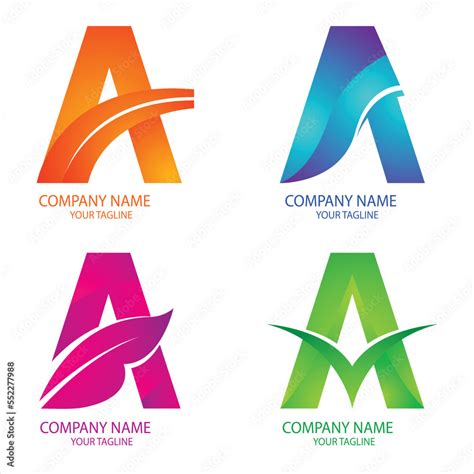 Creative Letter A Logo Design Vector File Free Download If You Are