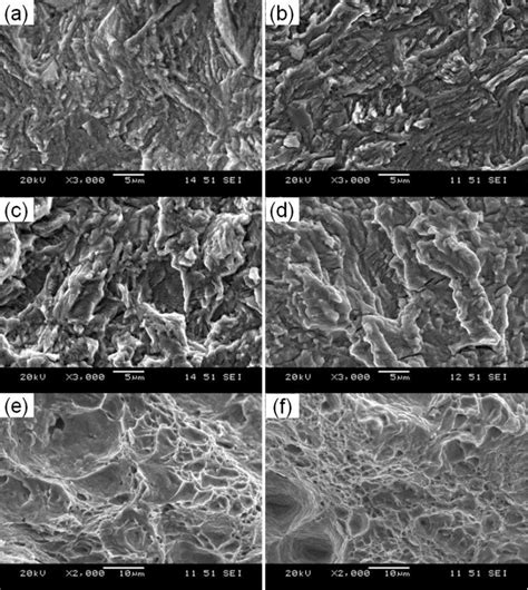 Fatigue Fracture Surface Features Initiation Region A High Heat