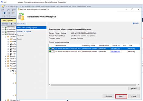 Implement SQL Server High Availability And Disaster Recovery On Amazon EC Part