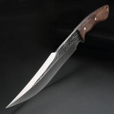 풀 탱 야외 와일드 헌팅 나이프 캠핑 서바이벌 나이프 고경도 58hrc 고정 블레이드 가죽 칼집 칼 Aliexpress