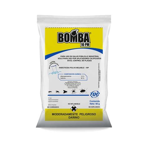 Bomba 10 Pm Bolsa De 60 Gr Insecticida Damajer