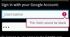 Show Error On The Tip Of The Edit Text Android Stack Overflow