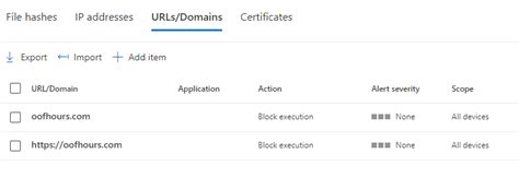 Custom Network Indicators And Browsers Rdefenderatp