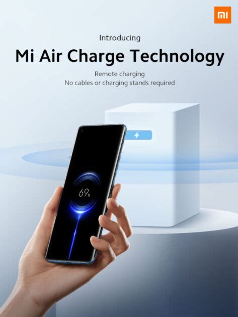 Xiaomi Introduces Mi Air Charge A True Over The Air Wireless Charging Technology