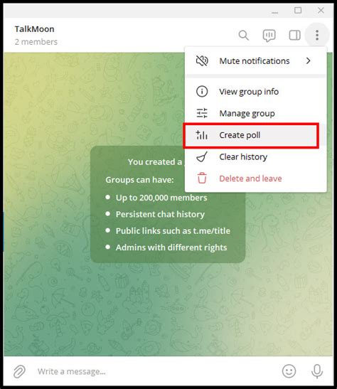 How To Create A Poll Question On Telegram 2 Minutes Read