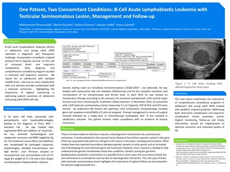 Pdf One Patient Two Concomitant Conditions B Cell Acute