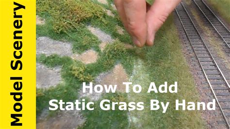 How To Use Static Grass