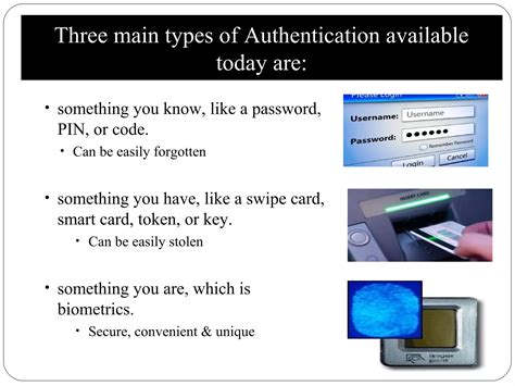 Bio Metrics Authentication Technique Ppt